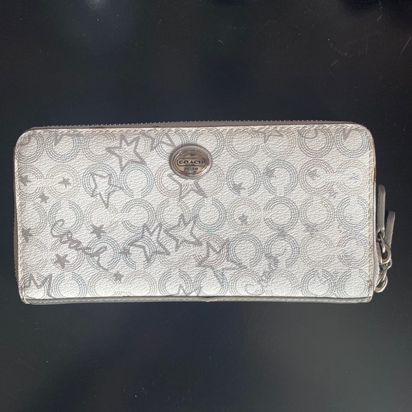 Coach | Bags | Coach Accordion Stars Wallet | Poshmark